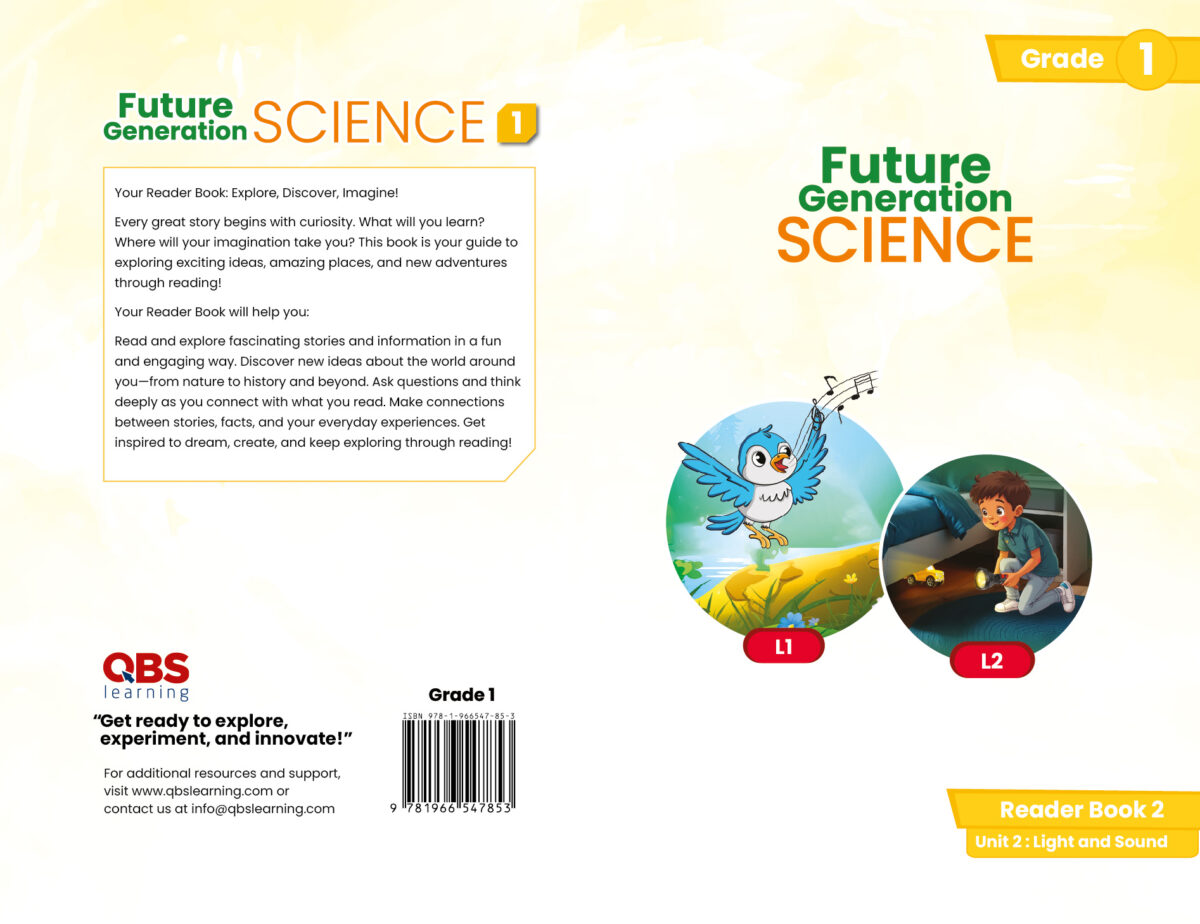 Future Generation science Grade 1 – Reader Book 2 – Edvantage Solutions USA
